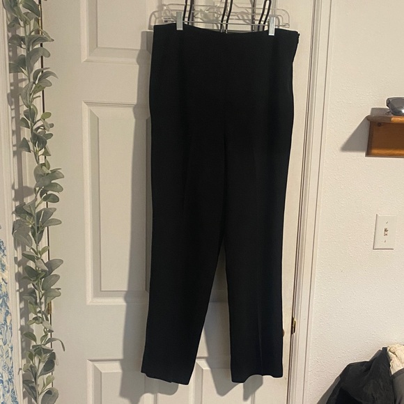 Kate Hill | Pants & Jumpsuits | Kate Hill Black Straight Leg Womens ...